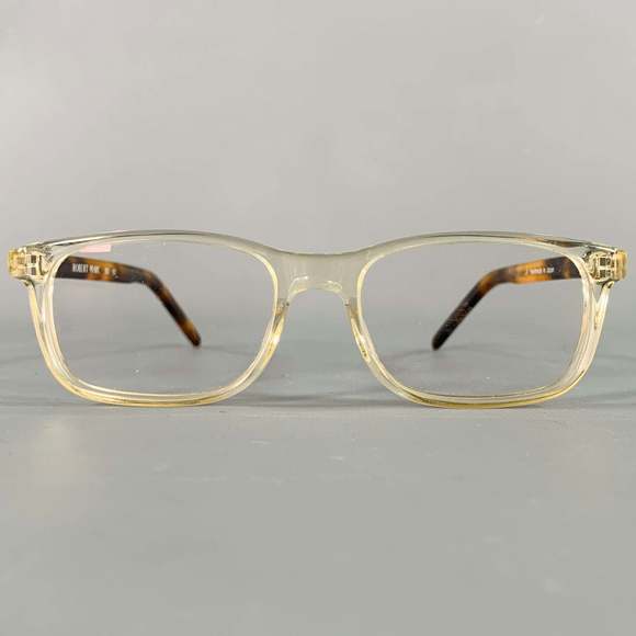 ROBERT MARC | Accessories | Robert Marc Clear Tortoiseshell Acetate ...